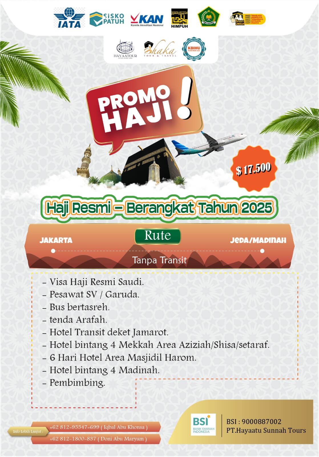 Promo Haji Furoda 2025 – Haji Resmi Tanpa Transit